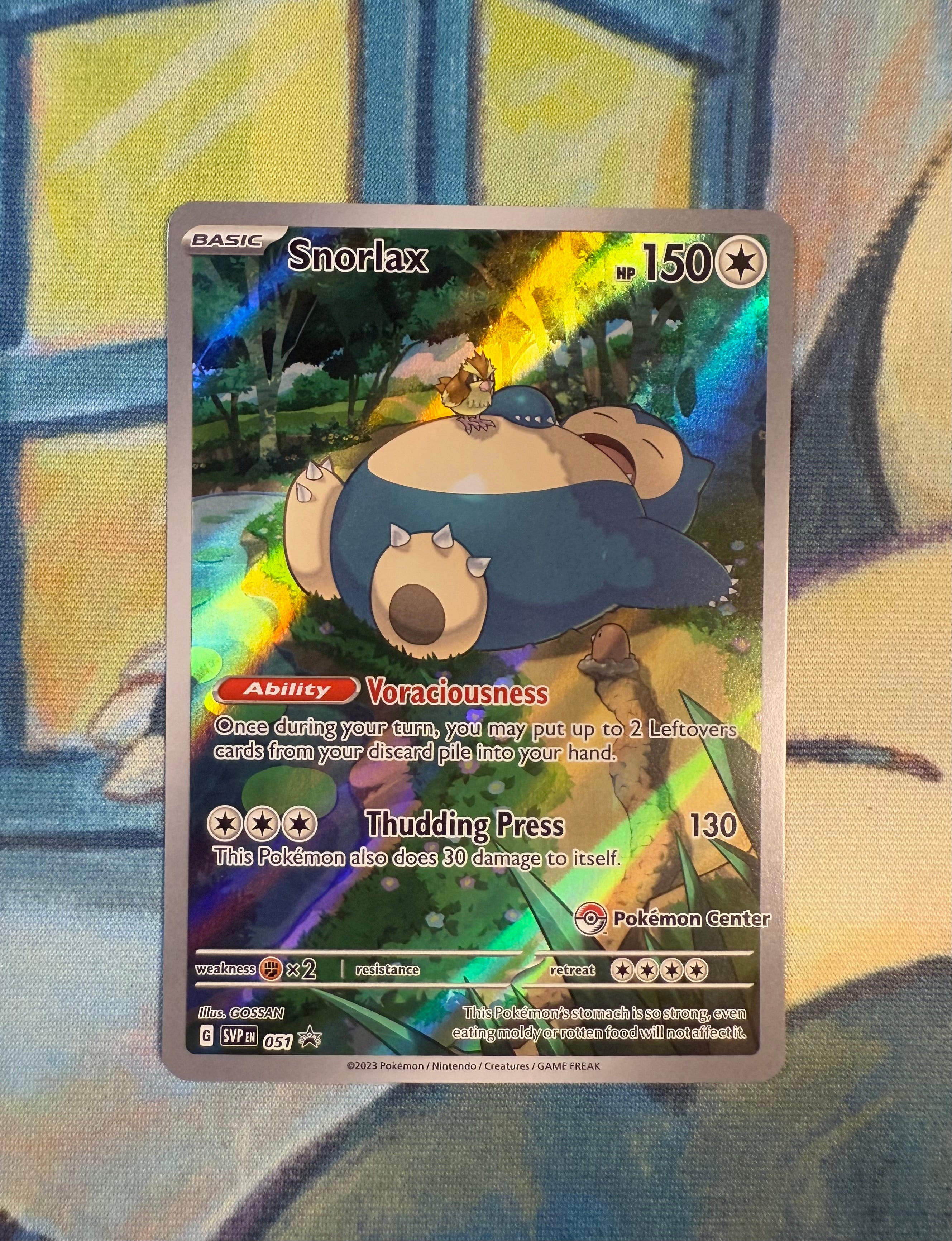 Snorlax – Pally’s Trainer & Collector Store
