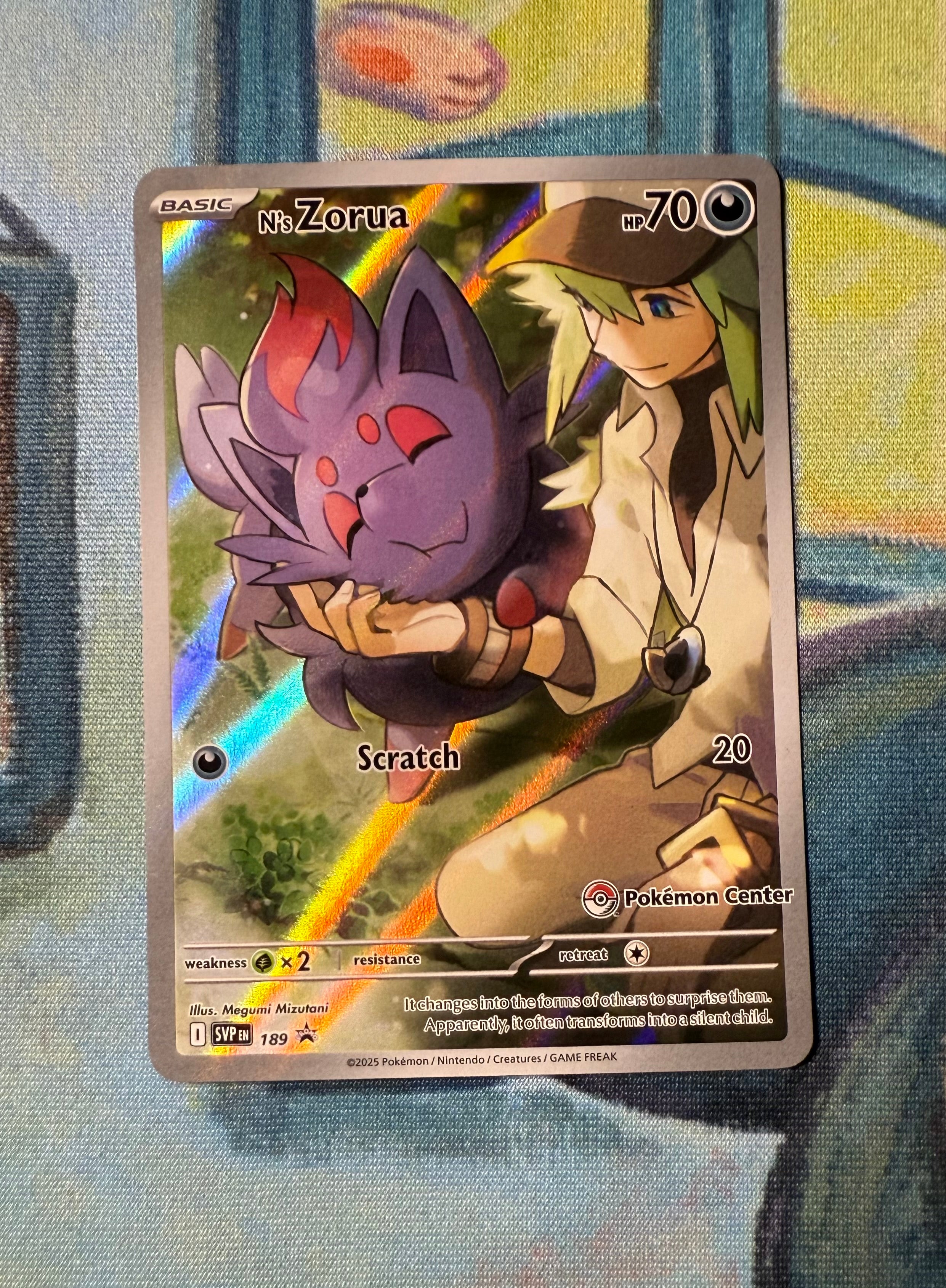 N’s Zorua [ENG - Stamp] – Pally’s Trainer & Collector Store