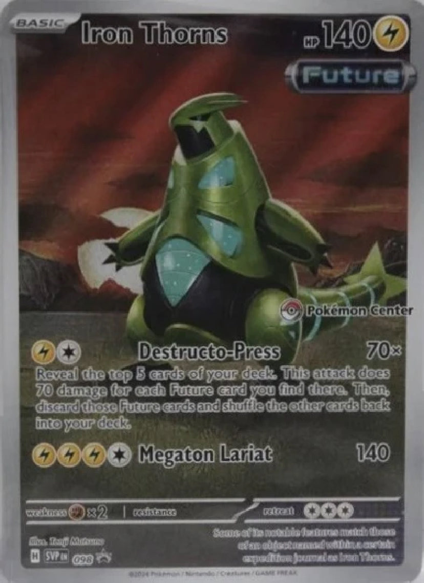 Iron Thorns (Future) [Pokemon Center] – Pally’s Trainer & Collector Store