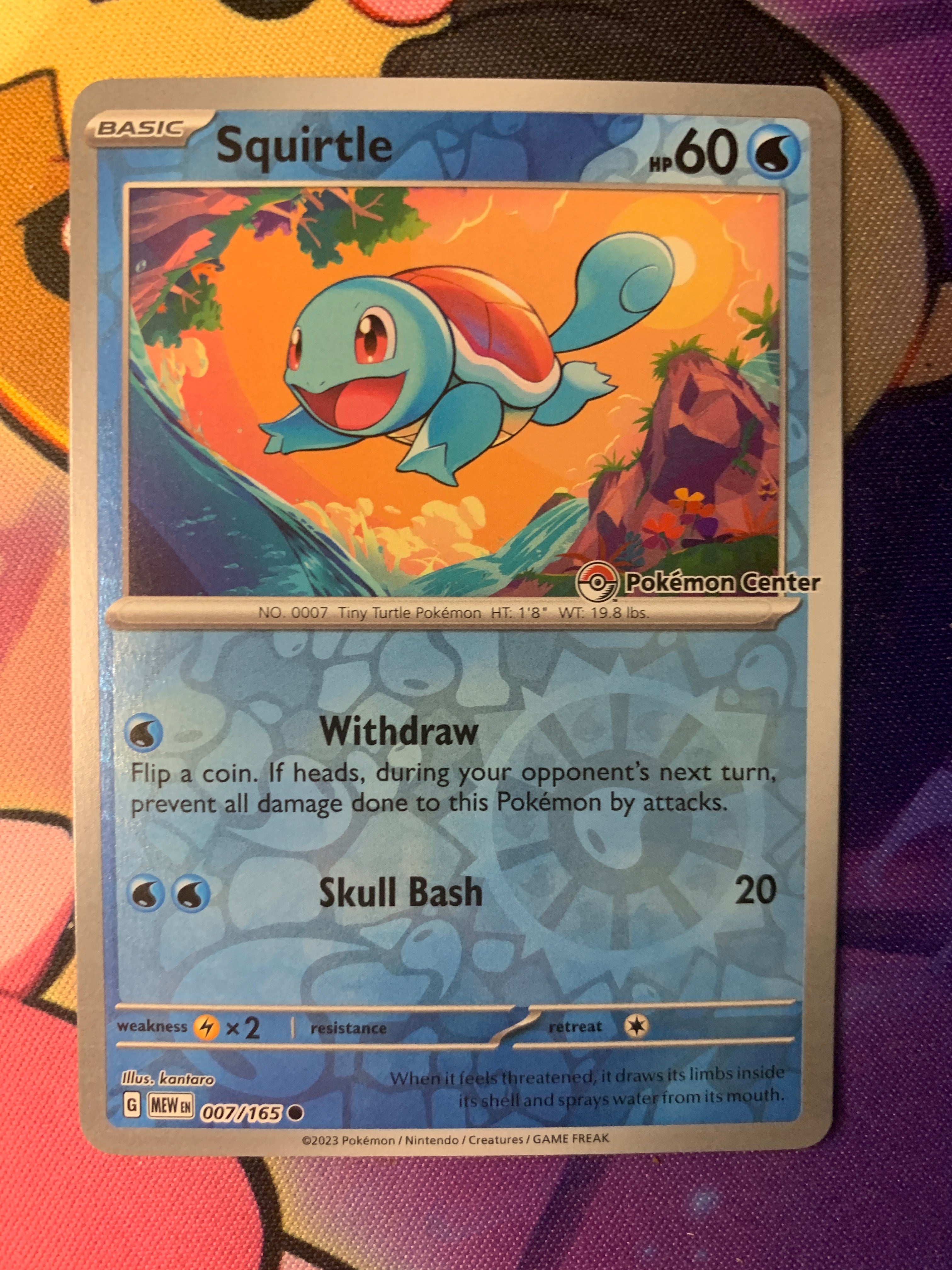 Squirtle [Pokemon Center] – Pally’s Trainer & Collector Store