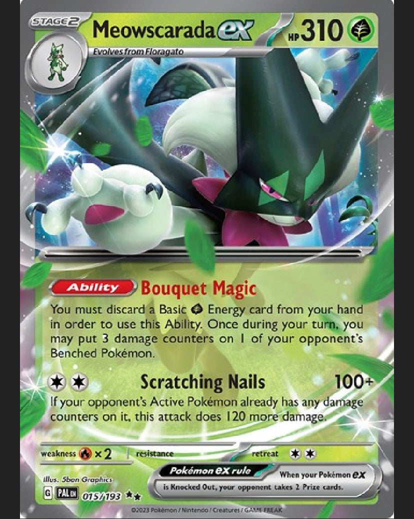 Meowscarada ex [RR] – Pally’s Trainer & Collector Store