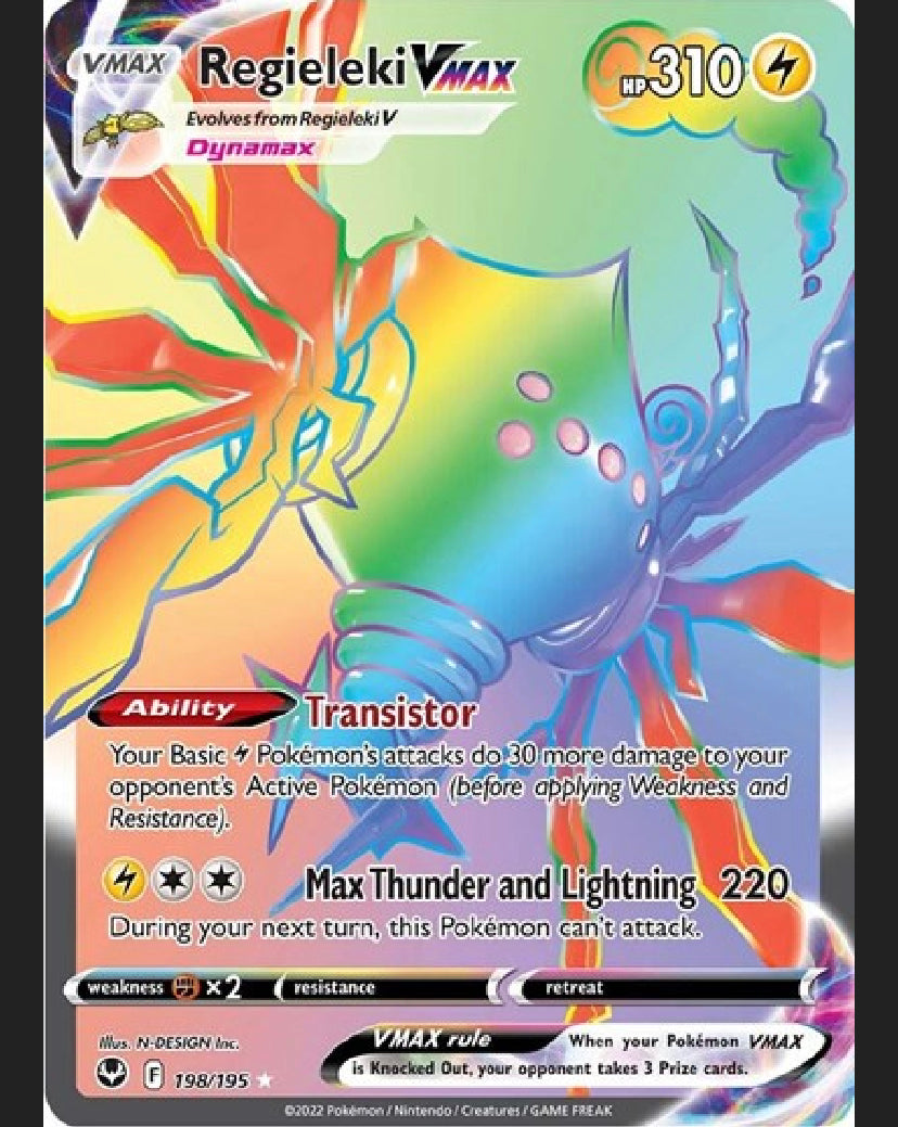 Regieleki VMAX RR – Pally’s Trainer & Collector Store